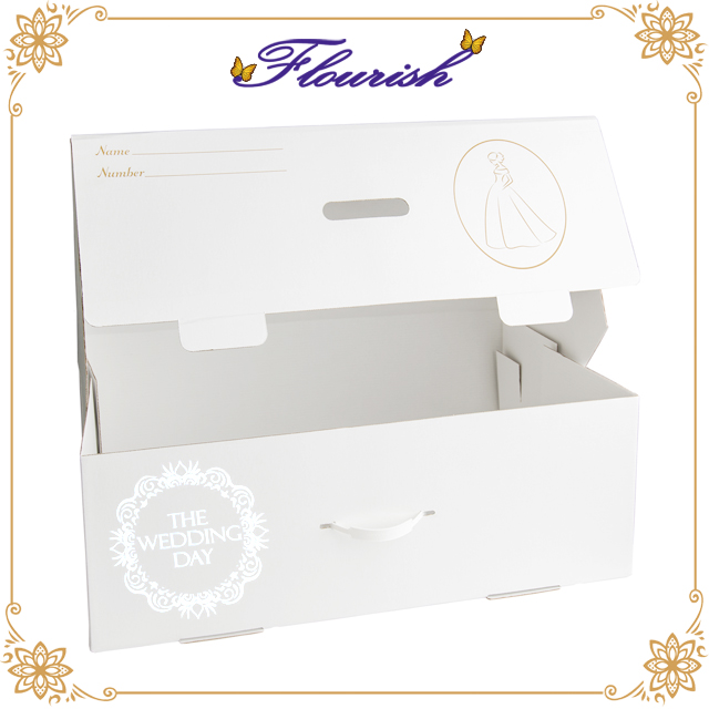 China Made Luxury Wedding Gown Packaging Paperboard Box - Buy Wedding ...