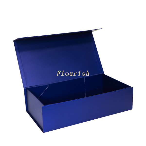 Luxury Style Flip Top Type Rigid Cardboard Paper Box with Magnetic ...